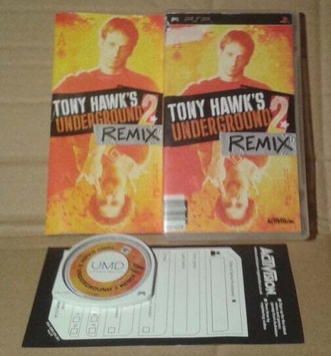 Jeu Tony Hawks Underground 2 Remix PSP Playstation CIB PAL NTSC Region ...