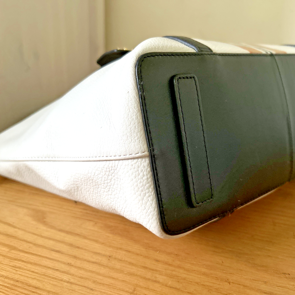 Large Radley Leather Tote Bag & Dog Tag EXCEPTIONAL CONDITION INSIDE ...