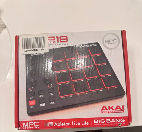 Akai Professional MPD218 MIDI Pad Controller with 16 MPC Pads (Black ...