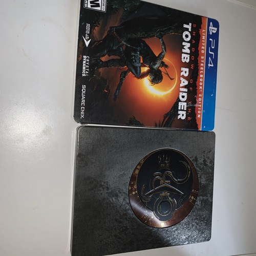 PS4 Tomb Raider Games X2 Region 4 Shadow Of The TR is Limited Steelbook ...