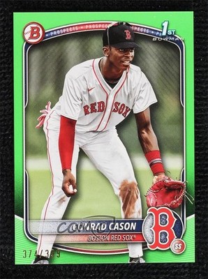 2025 Bowman Prospects Neon Green /399 Conrad Cason #BP-130 | eBay