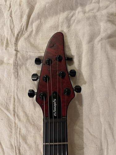 Esp E-Hr6-Fx/Bm See Thru Red Maintenance Strings Replaced | eBay