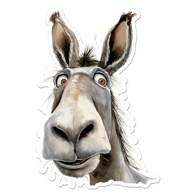 Funny Mule Donkey Vinyl Decal Sticker - ebn12383 | eBay