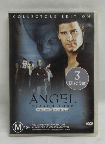 DVD - ANGEL - SEASON 4 - PART TWO - EPISODES 12-22 - 3 DISC SET ...