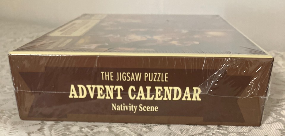 Sealed Advent Calendar Jigsaw Puzzle 1000 pc NATIVITY SCENE 8863 Poster ...