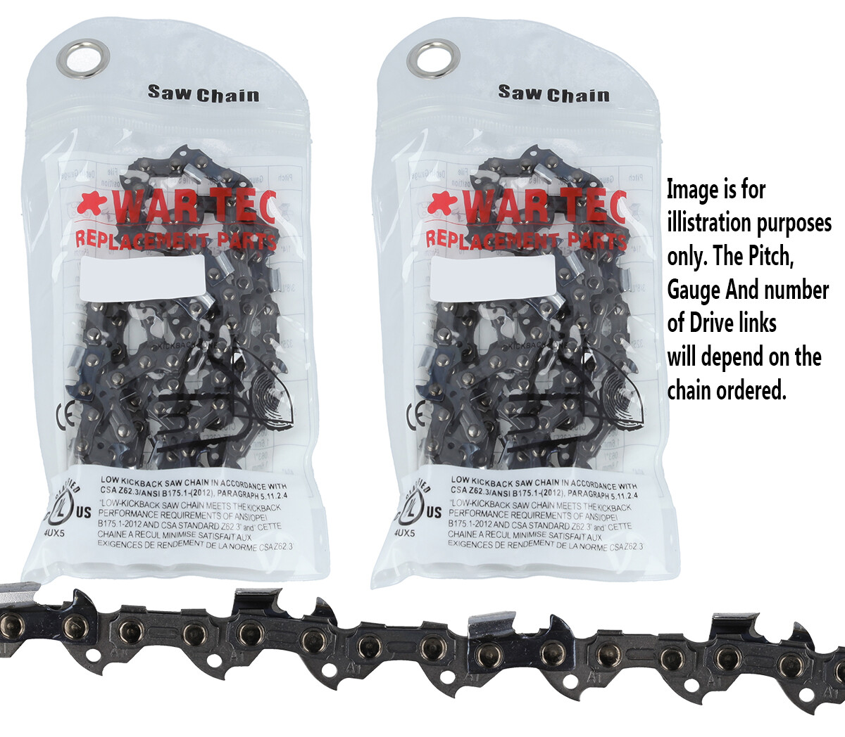 WAR TEC Chainsaw Chain Fits SCHEPPACH Chainsaws - Choose Your Model ...