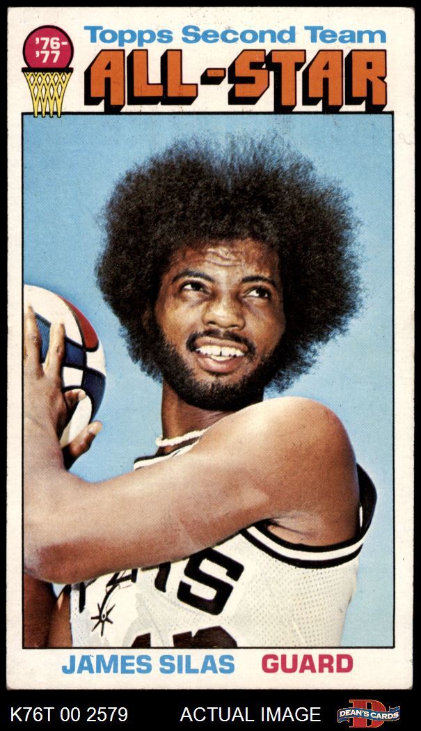 1976 Topps #134 James Silas Spurs Stephen F. Austin 5.5 - EX+ | eBay