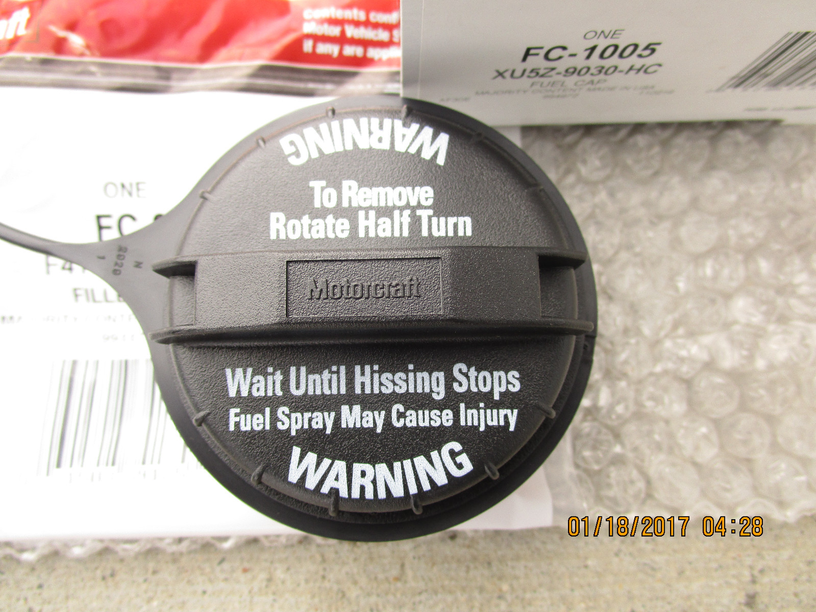 83 - 91 FORD RANGER FUEL GAS TANK FILLER CAP WITH TETHER OEM BRAND NEW ...