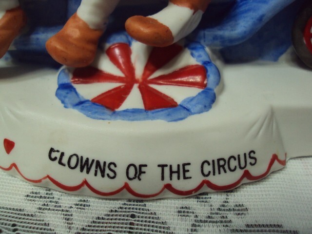 Marquise Clown Collection "Clowns of The Circus" Heavy Porcelain ...