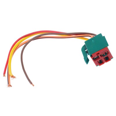 For 1986-1989 Ford Escort Auxiliary Engine Cooling Fan Relay Connector ...
