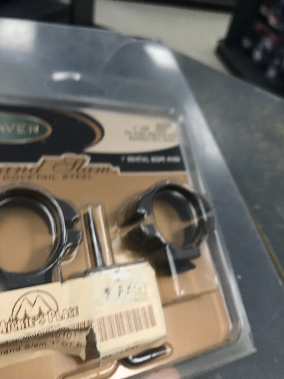 Weaver 49201 Grand Slam 1 Low Dovetail Scope Rings Matte Black Ebay