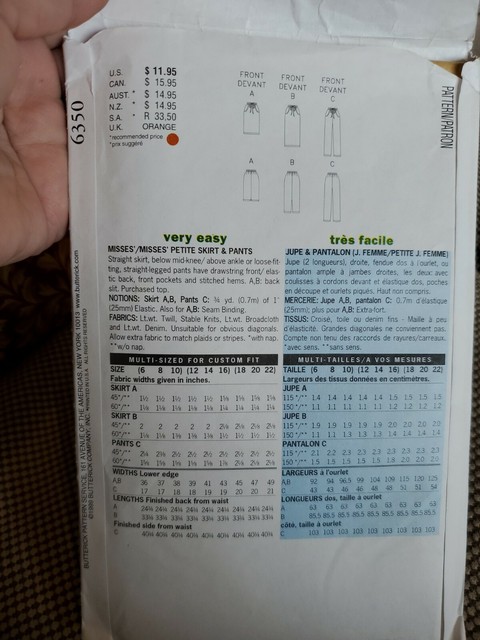 Vintage Butterick Costume Pattern 6350 Tweety Bird Looney Tunes for ...