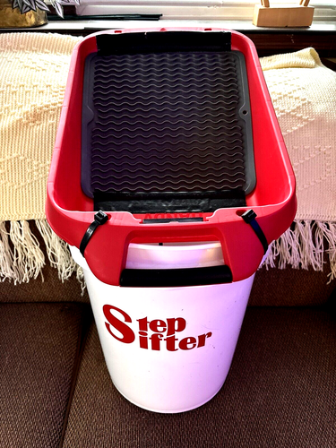 SILICONE SLUICE BOX PAN GOLD CUBE DREAM electric pump Step Sifter ...