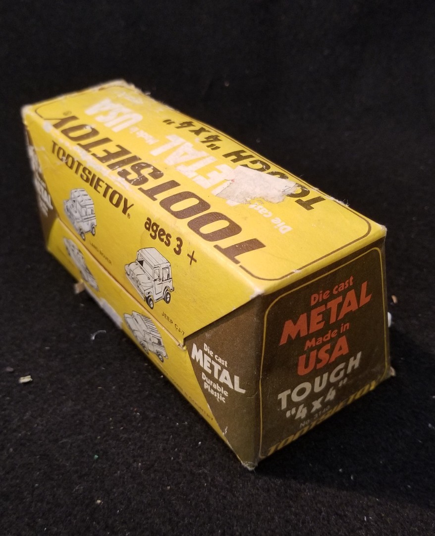 Tootsietoy 3140 Tough 4X4 Diecast Metal Jeep, Car. (10D) | eBay