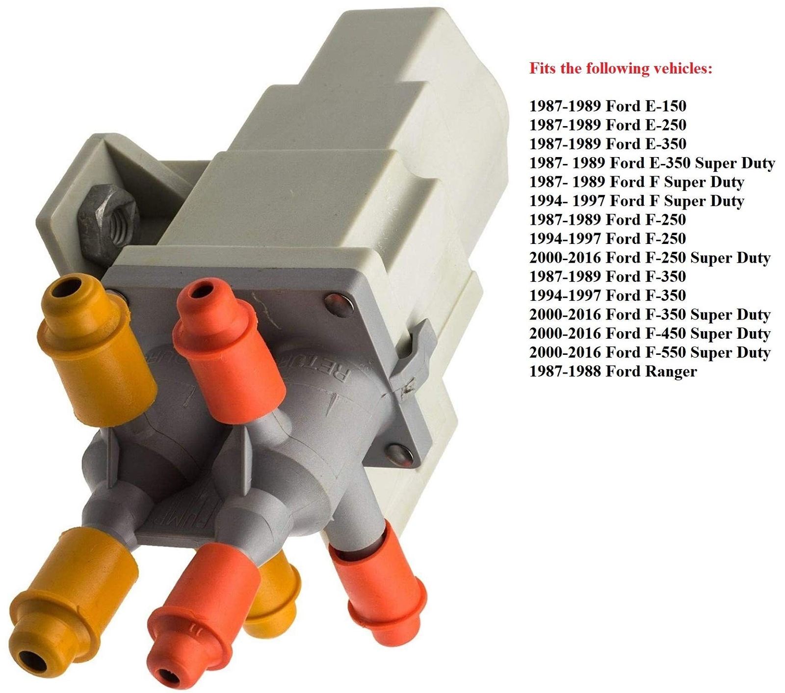 6C3Z9189A Fuel Tank Selector Valve Assembly,6 Ports 6C3Z-9189-A, F5TB ...