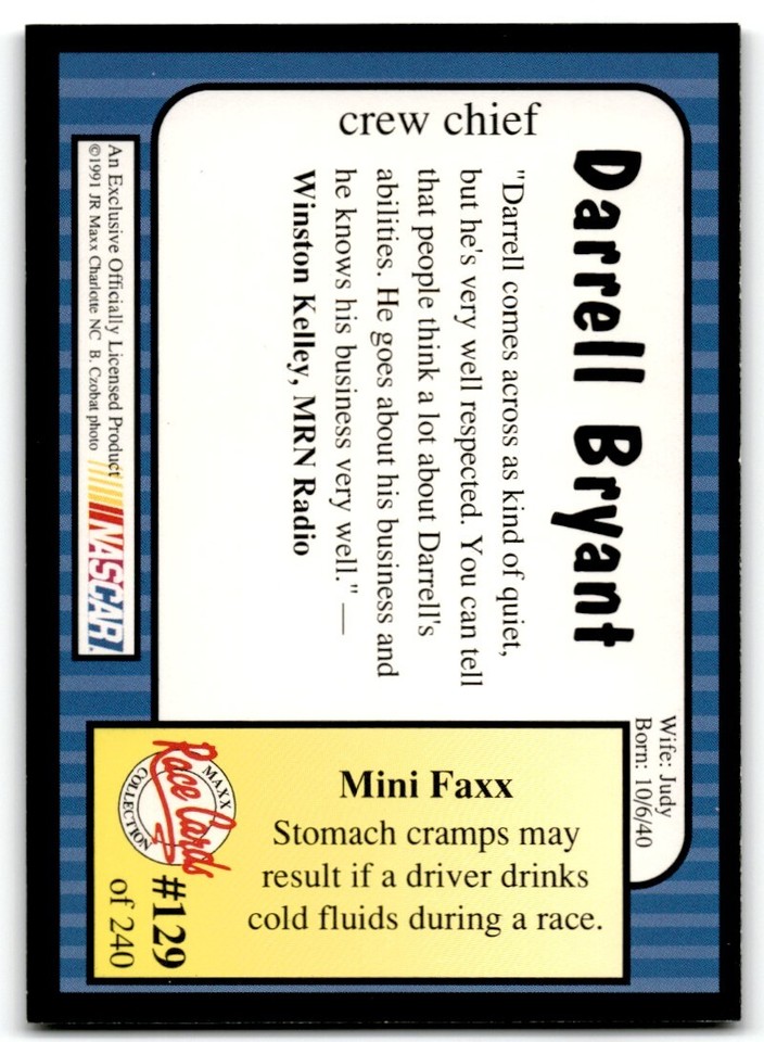1991 Maxx Darrell Bryant #129 | eBay