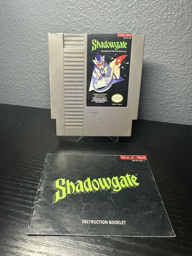 Shadowgate (Nintendo Entertainment System, 1989) NES Cartridge & Manual | eBay