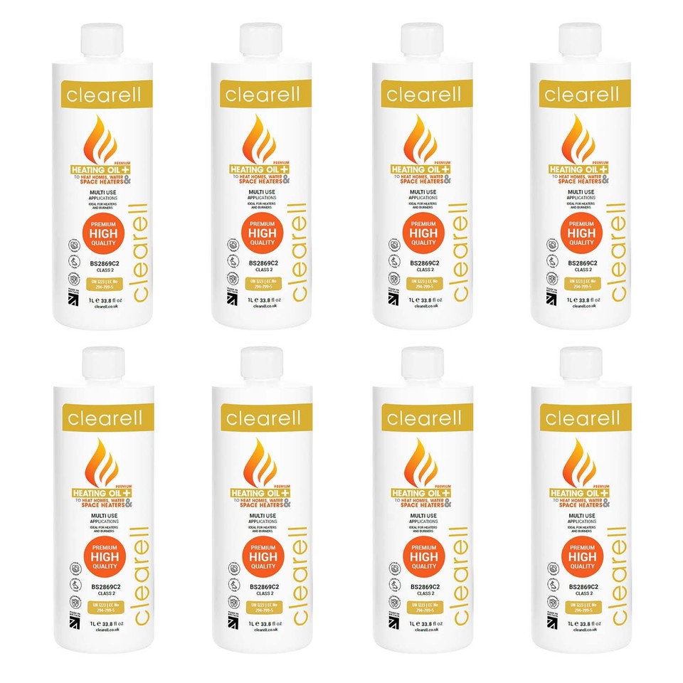 Clearell 1-20 Litres HEATING OIL Premium Quality KEROSENE Fuel for ...