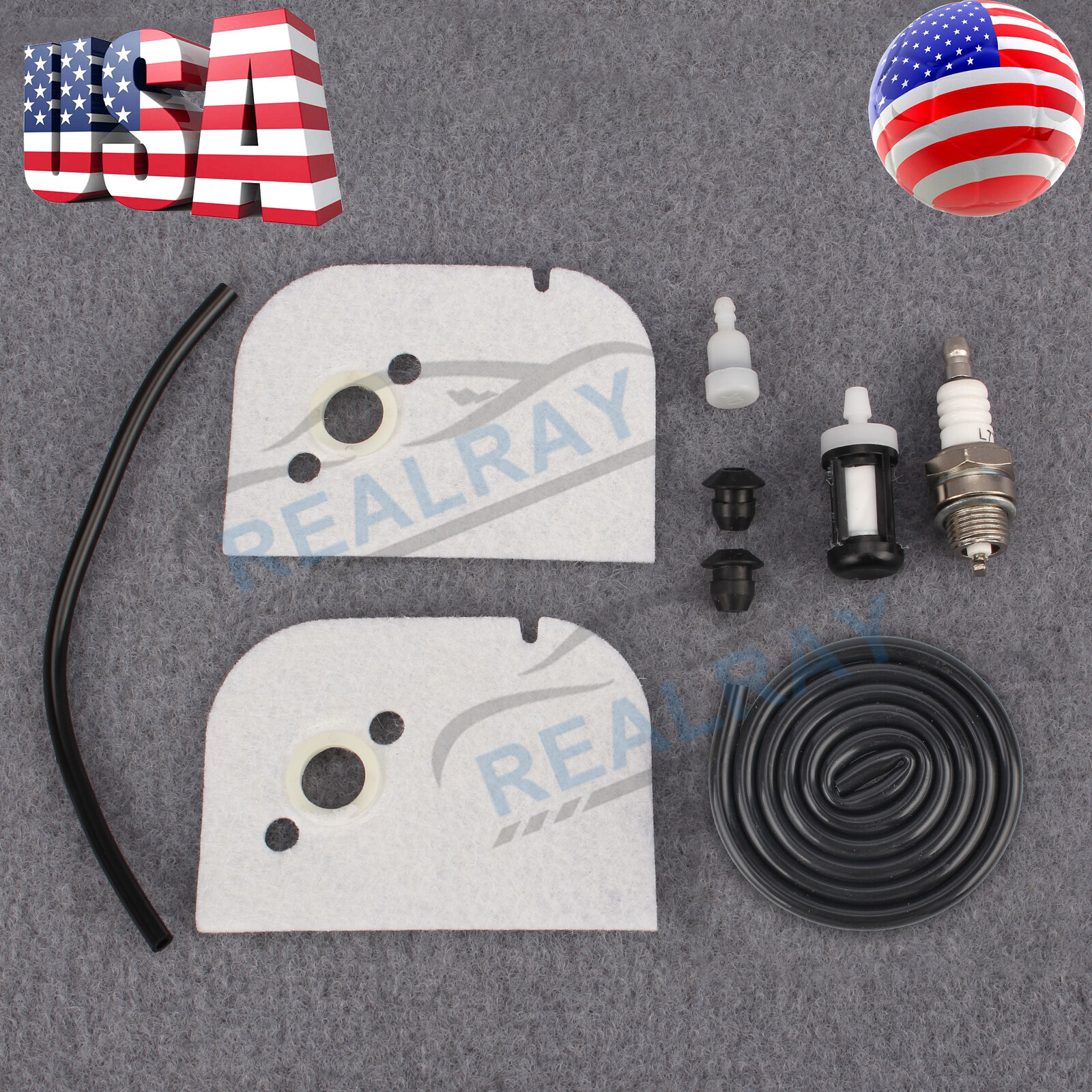 Air Filter Fuel Line Fuel Filter Repair Kit for STIHL 009 010 011 012 ...