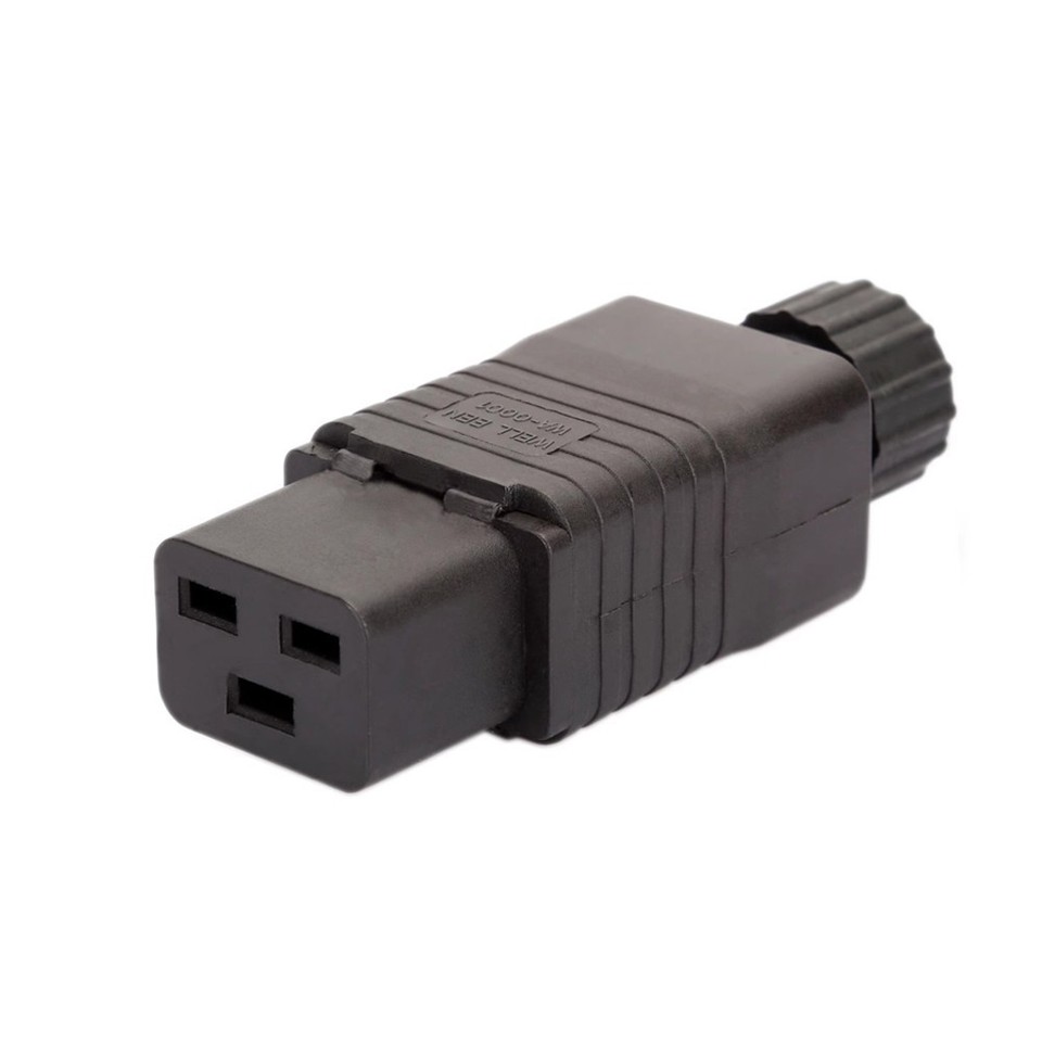 IEC320 Standard C19 C20 Power Connector 16A Reliable for Electrical Use ...
