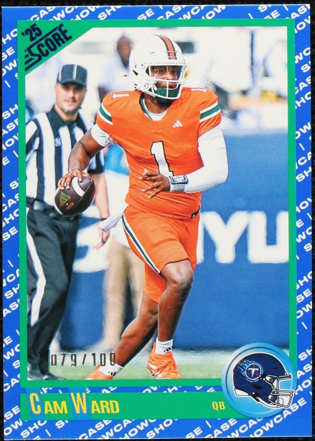 2025 Score - Anniversary Rookie Cameron Ward #4 Showcase /100 (RC) for ...