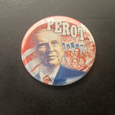 ROSS PEROT Political Campaign Pins Buttons 1992 | eBay