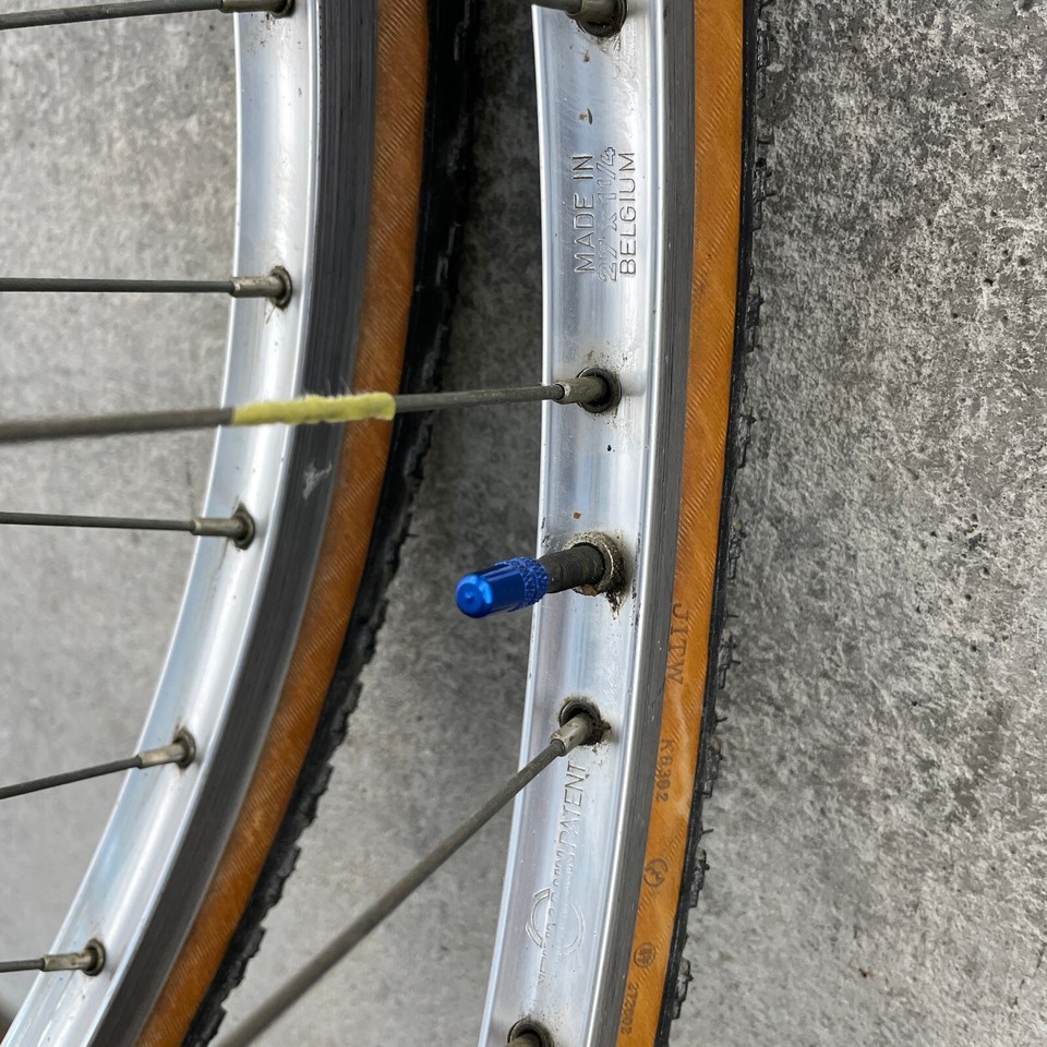 Vintage Phil Wood Wheel Set 27" Weinmann Concave 40 36 Tour Sealed ...