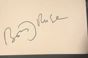 BORIS JOHNSON - UK PRIME MINISTER MP - HAND SIGNED AUTOGRAPHED WHITE ...