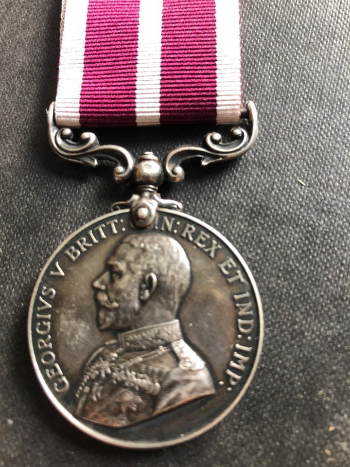 WW1 1914-18 MSM, ARMY MERITORIOUS SERVICE MEDAL GENUINE Immediate award ...