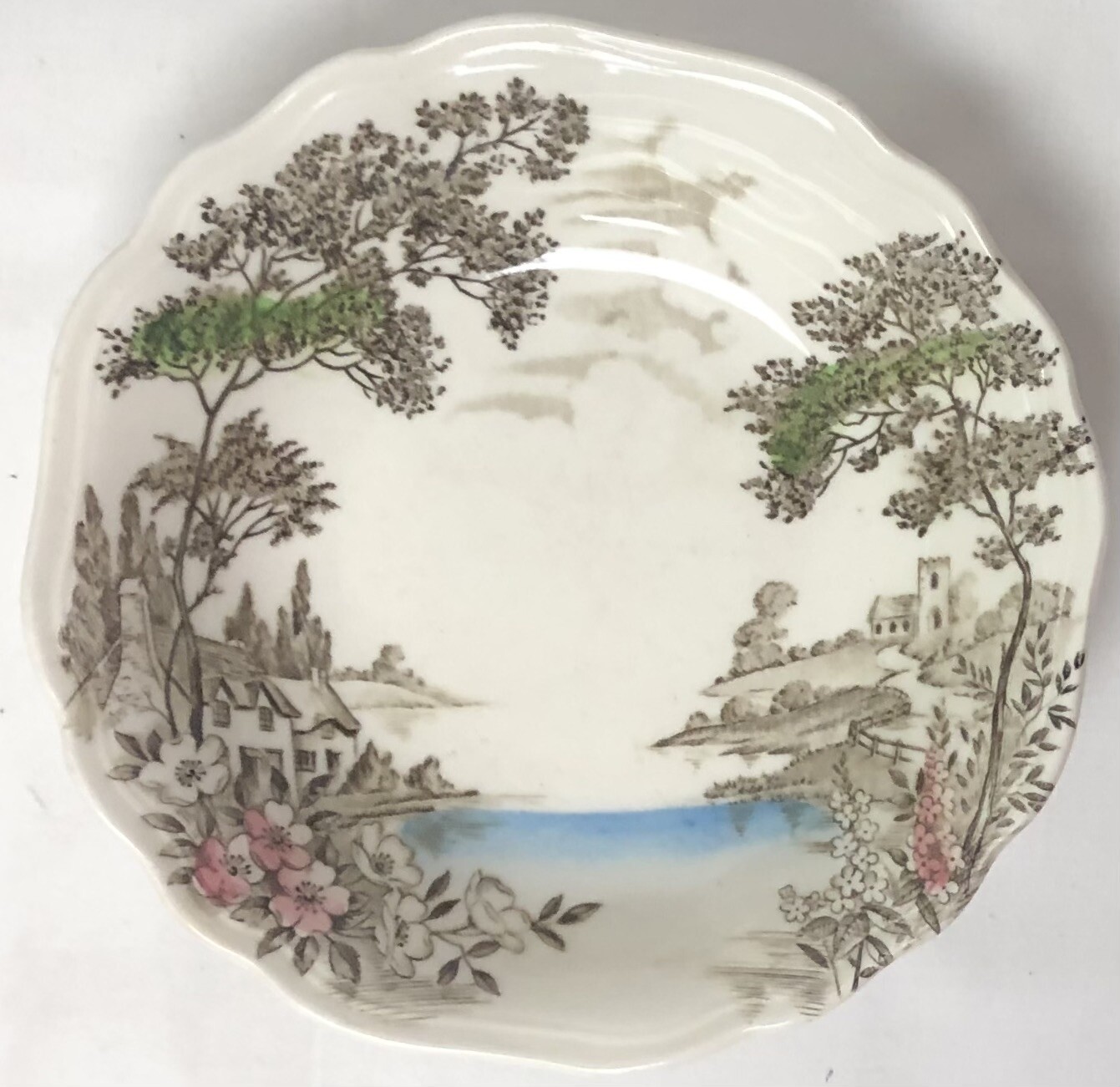 J & G MEAKIN ENGLISH STAFFORDSHIRE OLDE AVON DALE BERRY DESSERT BOWL 5 ...