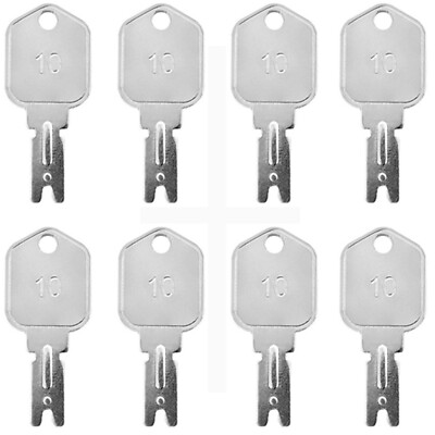 8X Forklift 166 1430 Key for Daewoo Skid Steer 430 440 450 New Holland ...