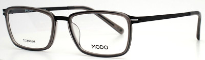 MODO 4530 Grey Mens Rectangle Full Rim Eyeglasses 50-17-143 B:33 | eBay