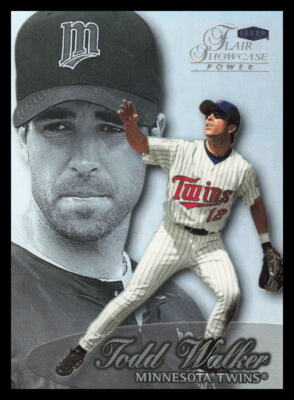 1999 Flair Showcase Row 3 (Power) #86 Todd Walker Minnesota Twins | eBay