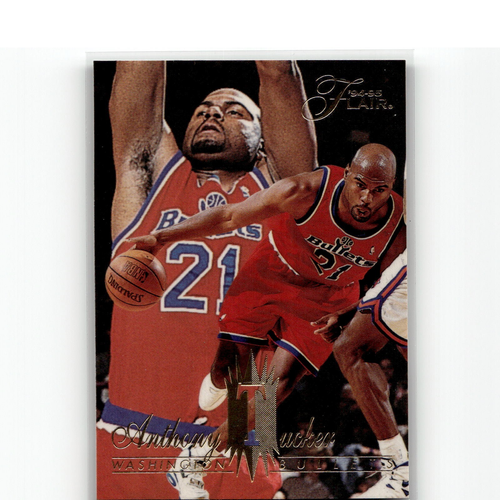1994 Flair Anthony Tucker #322 Washington Bullets Basketball Card | eBay