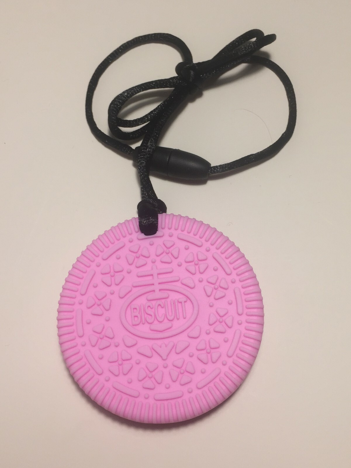 Sensory Chew Necklace Biscuit Autism Special Needs ADHD Fidget Chewy ...