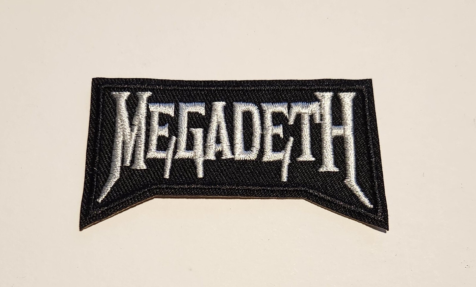 "MEGADETH LOGO" Heavy Metal Rock Band Music Vest Embroidered Patches Iron Sew On | eBay