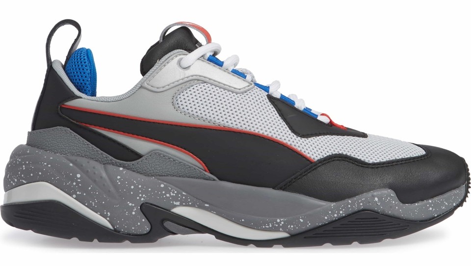 PUMA 'Thunder Electric' Men's Sneakers Casual Shoes Gray, Black US 9.5 ...