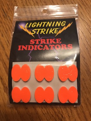 Lightning Strike Strike Indicators Trick-On Indicators FL.Orange ACL ...