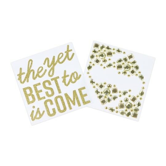 THE BEST IS YET TO COME Sticker Kit by Recollections - 16 pcs | eBay