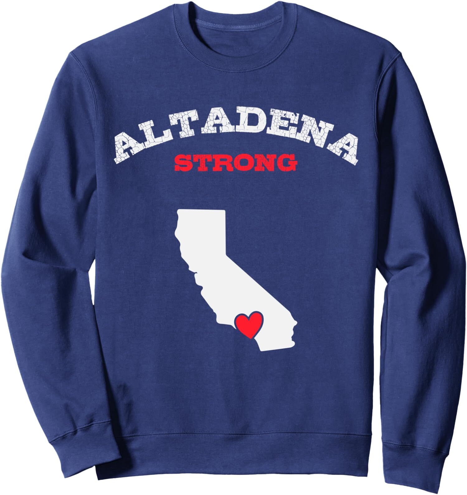 Altadena Strong Lafd Los Angeles California Help Unisex Crewneck ...