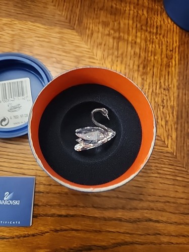 Swarovski Crystal Small Swan 7633 038 | eBay