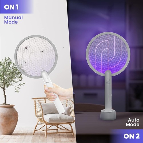 LiBa Electric Fly Swatter Racket, 2 in 1 Bug Zapper USB | eBay