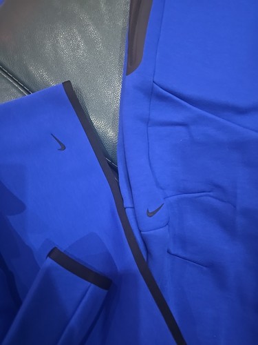 nike tech fleece tracksuit medium Blue New Season | eBay