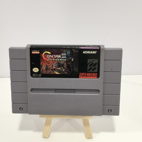 Contra III 3: The Alien Wars (Super Nintendo SNES) Authentic Cartridge ...