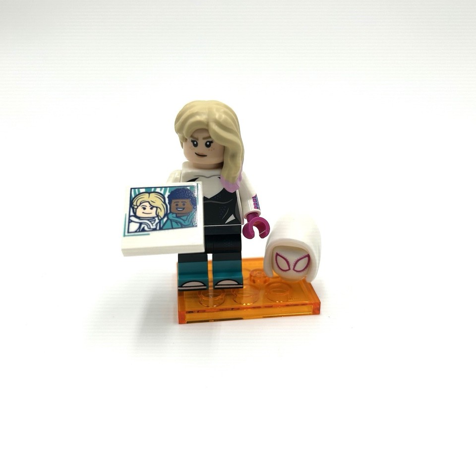 LEGO Gwen Stacy minifigure 71050 CMF Series Spider-Verse Spider Gwen | eBay