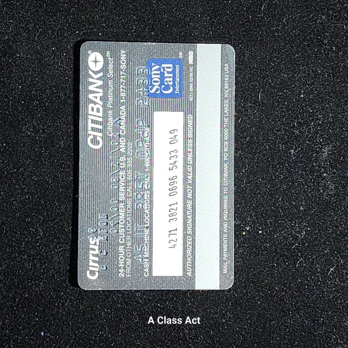 Sony Card Visa
