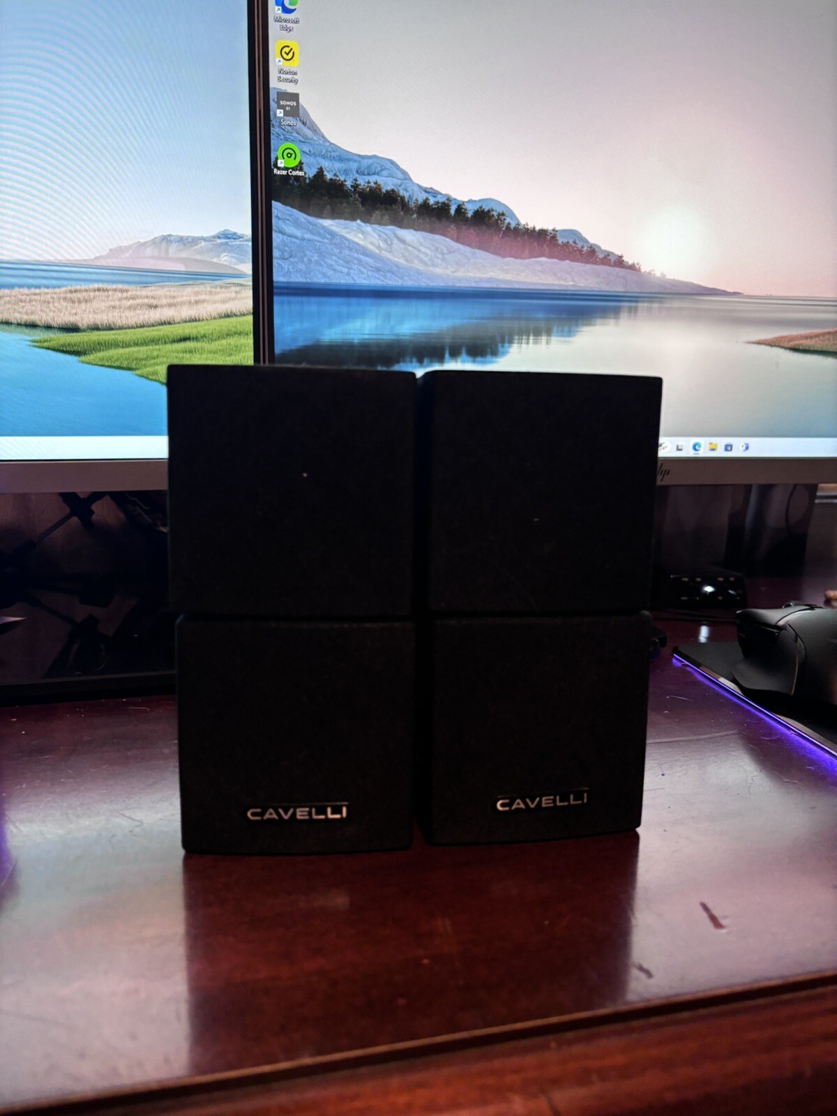 Cavelli Cv-60 - Double Cube Speaker Surround Sound System Replacement ...