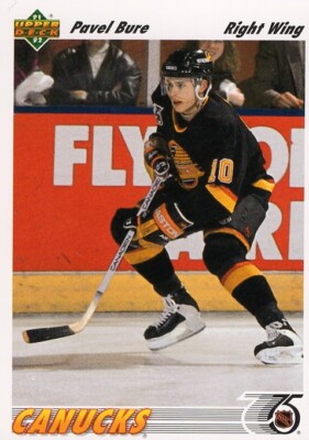 Pavel Bure - 1991-92 Upper Deck Rookie Card #555 Vancouver Canucks | eBay