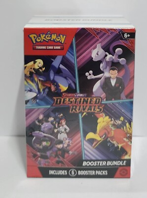 Pokemon Scarlet and Violet Destin Rivals Booster Bundle New Unopened ...