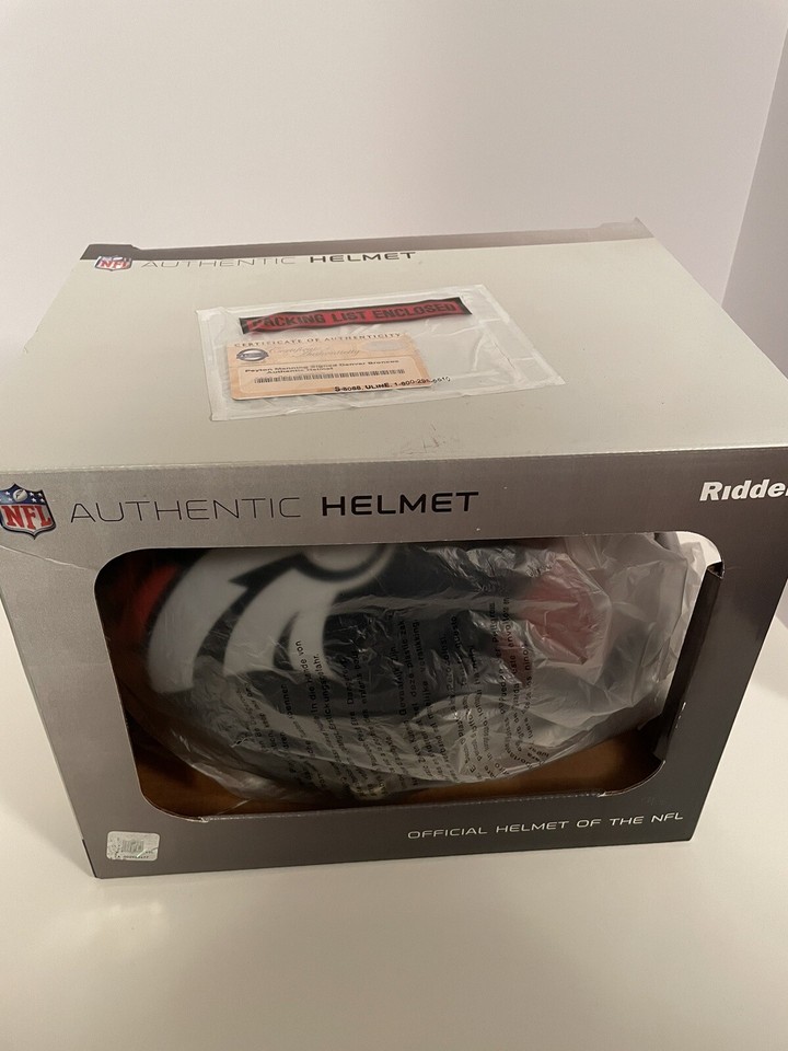 Peyton Manning Autographed Denver Broncos Pro-Line Helmet (Steiner ...